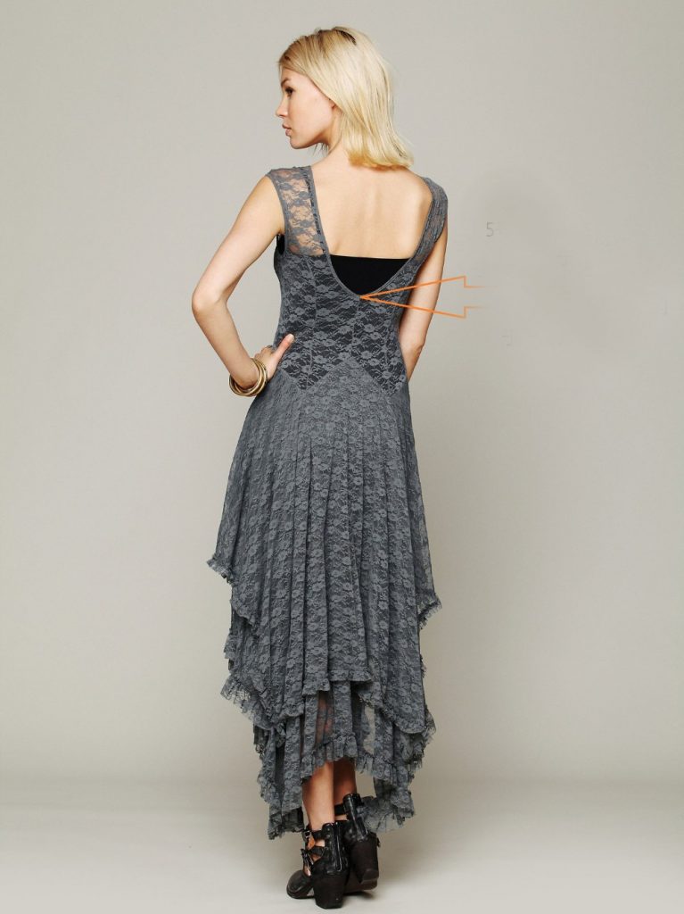 Layered Lace Maxi Dress for Women - Power Day Sale
