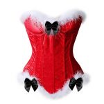 Push Up Chest Waist Control Side Zipper Back Cinching Corset - Power ...