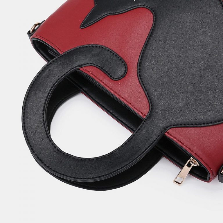 Women Cat Pattern Handbag Crossbody Bag - Power Day Sale