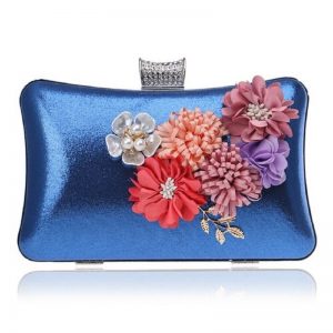 Beaded Leaf Flower Party Clutches - Power Day Sale