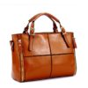 Luxury Designer Split Leather Handbag - Power Day Sale