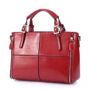Luxury Designer Split Leather Handbag - Power Day Sale