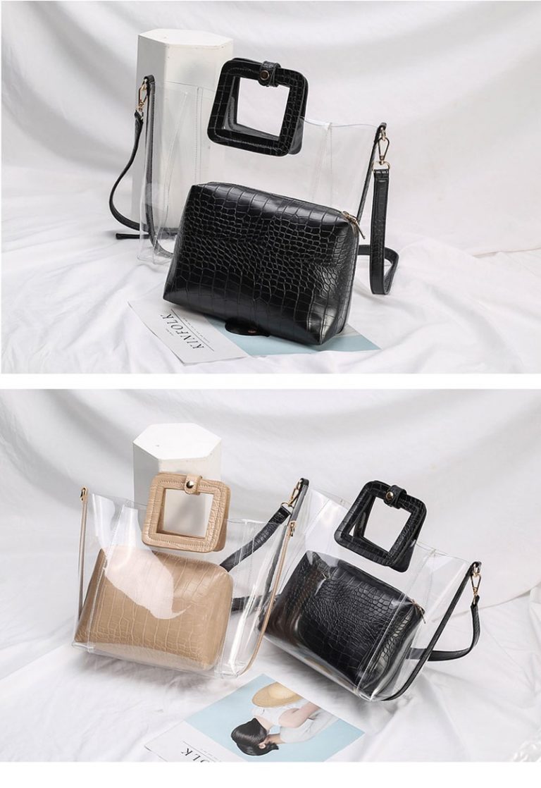 Transparent Designer High Quality Luxury Handbags - Power Day Sale