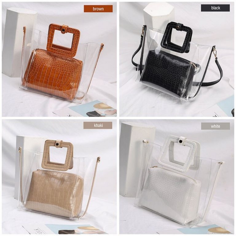 Transparent Designer High Quality Luxury Handbags - Power Day Sale