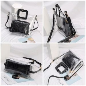 Transparent Designer High Quality Luxury Handbags - Power Day Sale