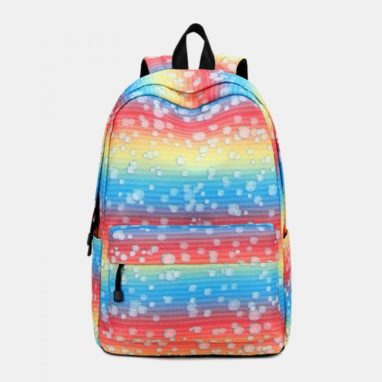 Colorful Large Capacity Waterproof Backpack School Bag - Power Day Sale