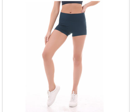 High Waist Solid Sport Workout Shorts - Power Day Sale