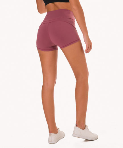 High Waist Solid Sport Workout Shorts - Power Day Sale