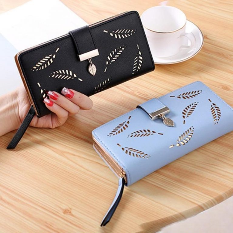 Leather Tassel Zipper Portefeuille Long Cute Wallet - Power Day Sale