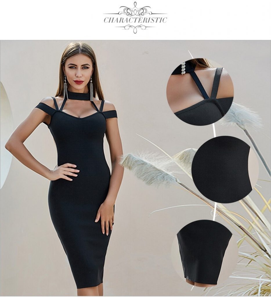 Sexy Spaghetti Strap Halter Celebrity Club Dresses Vestidos - Power Day ...