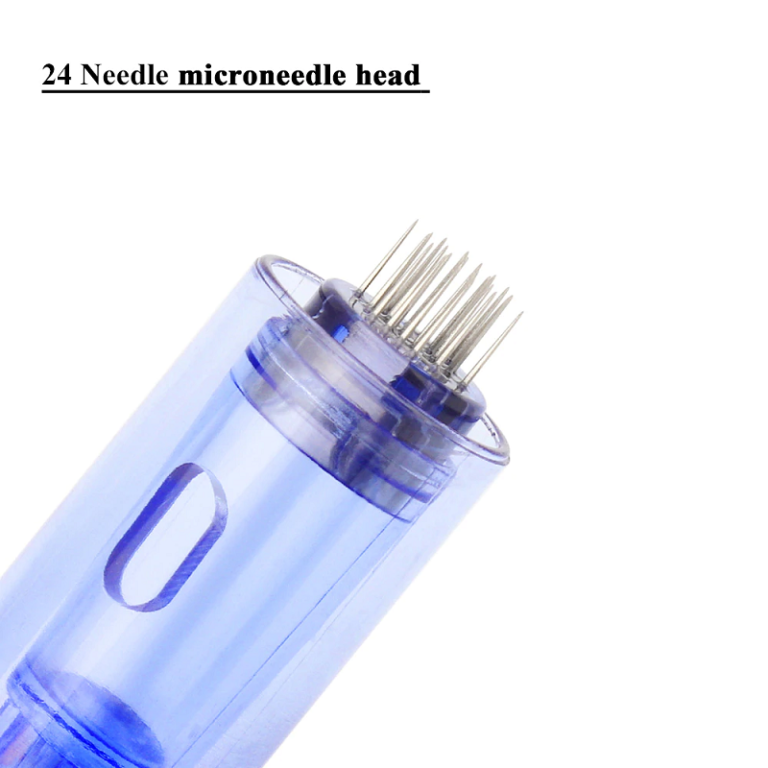 10pcs Micro Needle Replacement Head Derma Pen Machine Tip Replacement ...