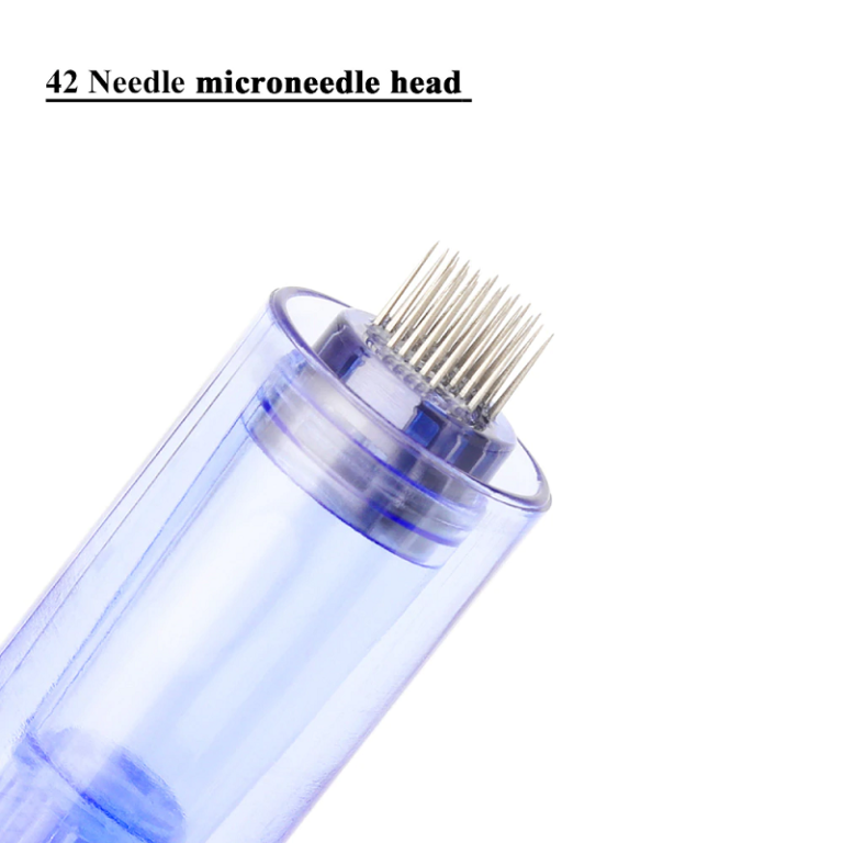 10pcs Micro Needle Replacement Head Derma Pen Machine Tip Replacement ...