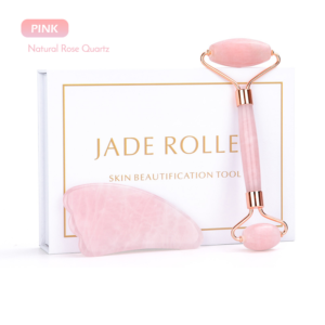 Jade Roller Jade Stone with derma roller 0.3mm - Power Day Sale