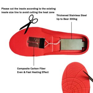 Remote Control Heated Insoles Soles Electric Foot - Power Day Sale