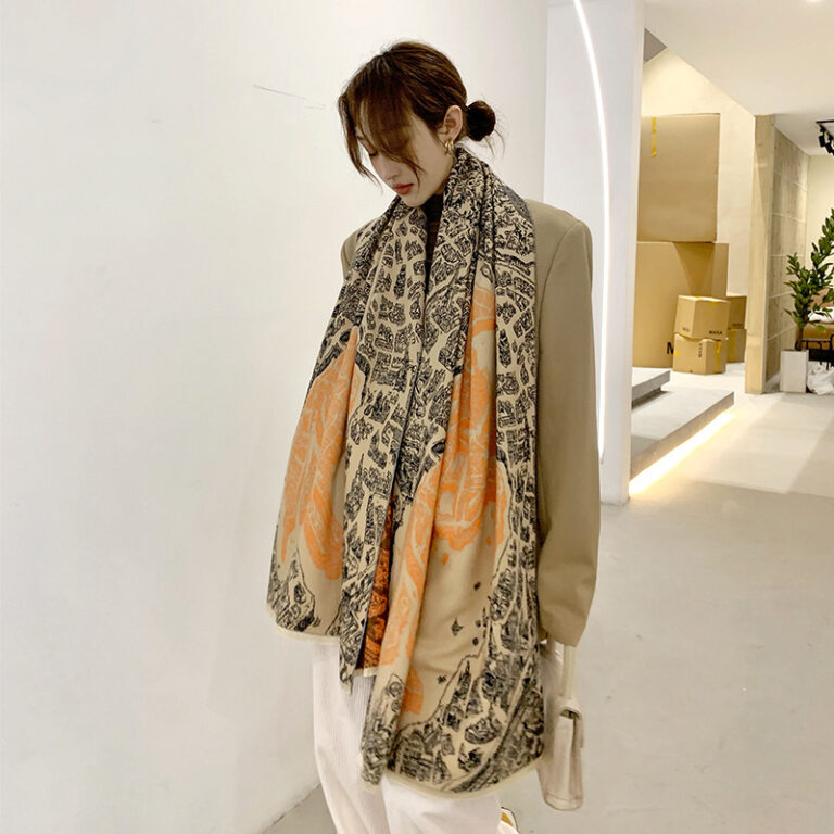 Fashion Cashmere Printed Thick Scarves - Power Day Sale