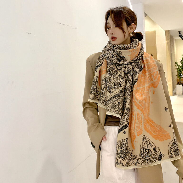 Fashion Cashmere Printed Thick Scarves - Power Day Sale