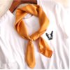 Luxury Fashion Pure Color Silk Scarf - Power Day Sale