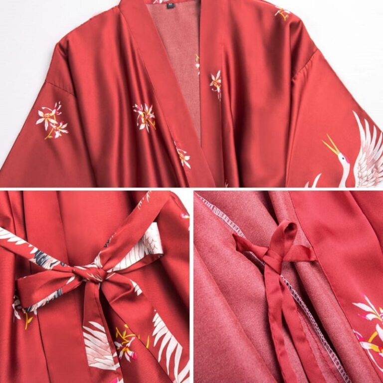 Sexy Graphic Printing Night-robe - Power Day Sale