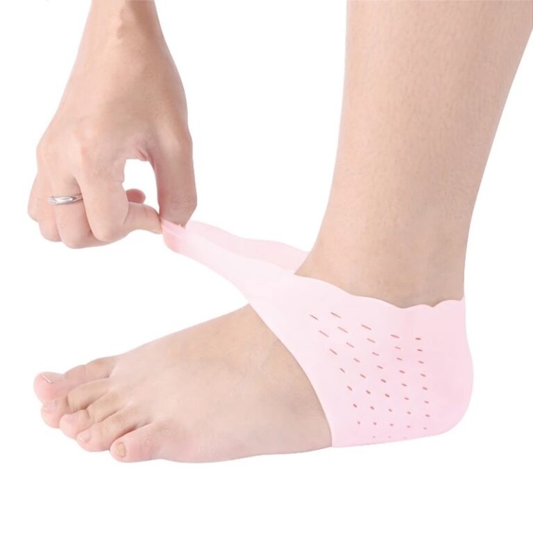 2Pcs Silicone Heel Socks Gel Footing Care Pad - Power Day Sale