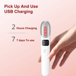 EMS Red Light Therapy Hot Anti-Ageing Eye Face Massager - Power Day Sale