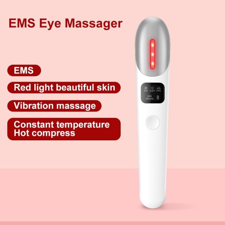 EMS Red Light Therapy Hot Anti-Ageing Eye Face Massager - Power Day Sale