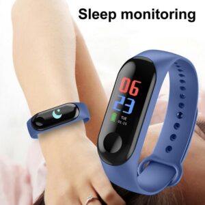 M3 Smart Band Bracelet IP67 Waterproof Smartwatch - Power Day Sale