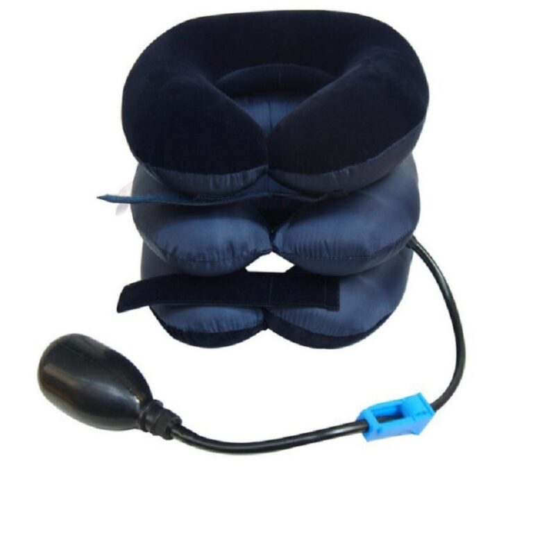 Neck Stretcher Inflatable Air Cervical Collar Pillow - Power Day Sale