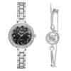 Casual Quartz Rhinestone Bracelet and Wrist Watch Set - Power Day Sale