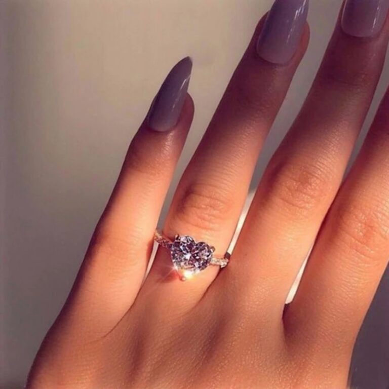 Luxury Crystal Wedding Ring - Power Day Sale