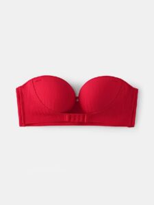 Front Closure Seamless Comfort Strapless Bra - Power Day Sale