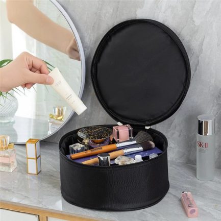 Round Shape Makeup Bag - Power Day Sale